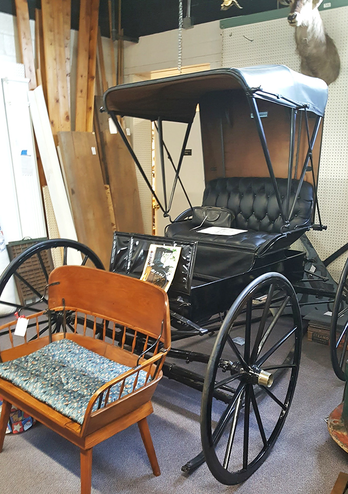 Not just a carriage&mdash;a horse-drawn time capsule from when "horsepower" was literal and traffic jams involved actual jam.