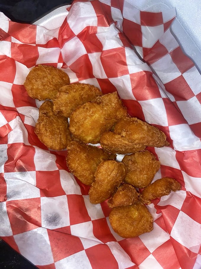 These golden corn nuggets are like the unsung heroes of the appetizer world &ndash; crispy outside, sweet and creamy inside, impossible to stop eating.