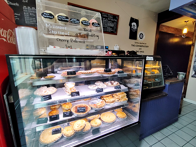 The display case &ndash; where dreams are made, diets go to die, and indecision becomes an art form.