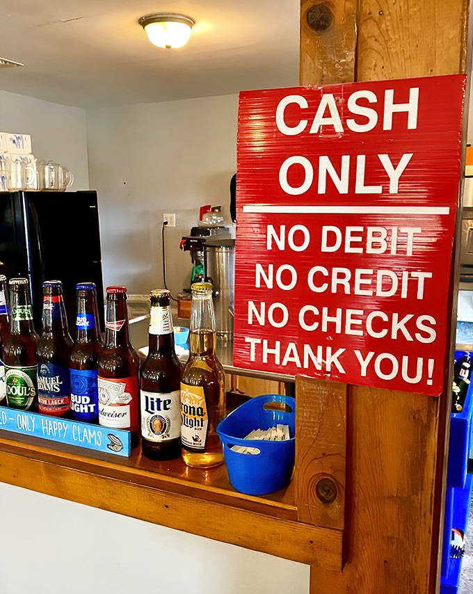 The "Cash Only" sign isn't an inconvenience&mdash;it's a time machine to when food was honest and transactions were simple.