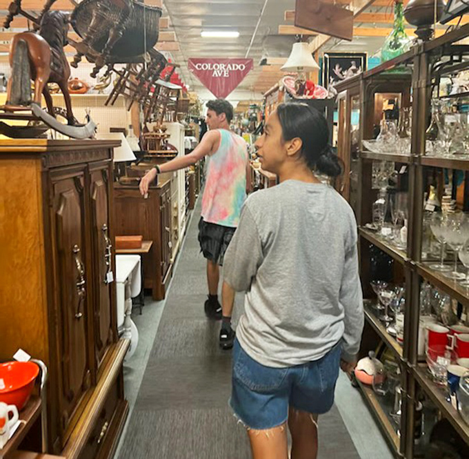 Fellow time travelers navigate the narrow passages between decades. The hunt connects strangers in the shared thrill of discovery.