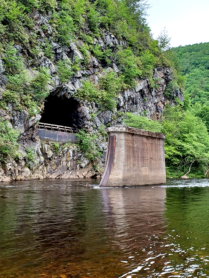 This tunnel carved through Pennsylvania mountains tells the story of industrial ingenuity that made Jim Thorpe possible long before it became a tourist haven.