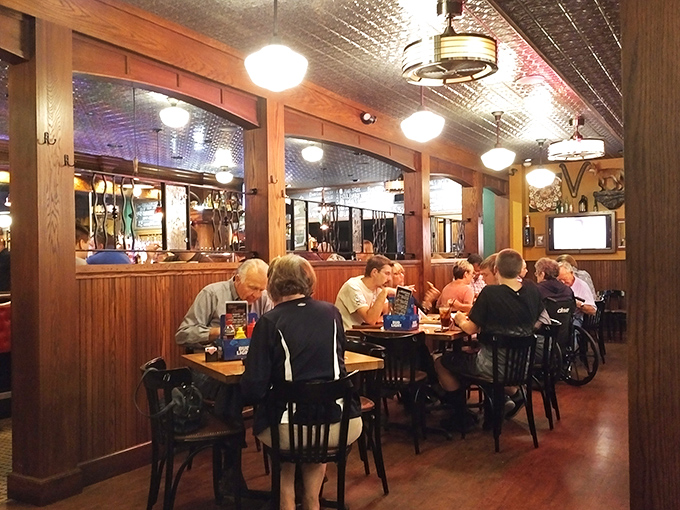 Where locals gather to break bread and catch up&mdash;the dining room hums with the universal language of good food and better company.