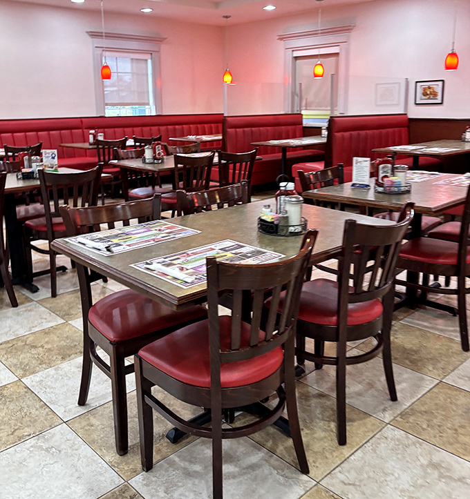 Red booths that have cradled countless conversations, from first dates to family reunions, all fueled by good food and better company.