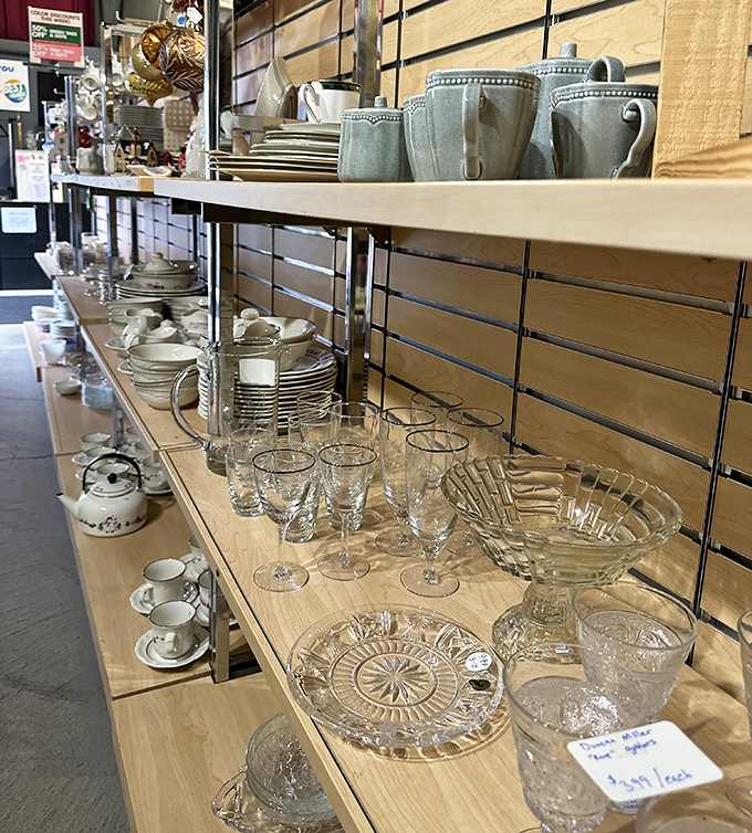 Crystal and china that would make your grandmother swoon. These aren't just dishes&mdash;they're dinner party conversation starters waiting to happen.