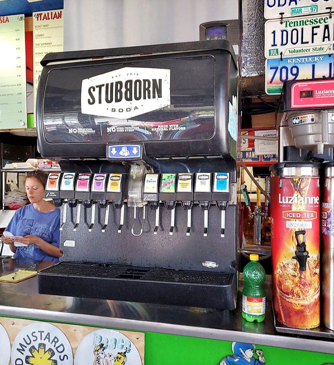 Craft sodas on tap prove Mustard's understands that the perfect beverage pairing elevates a hot dog from meal to experience.