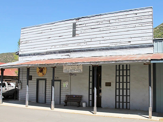 The E. Franck & Company Store building has seen boom times and quiet years, yet remains standing &ndash; a testament to frontier craftsmanship and stubborn endurance.