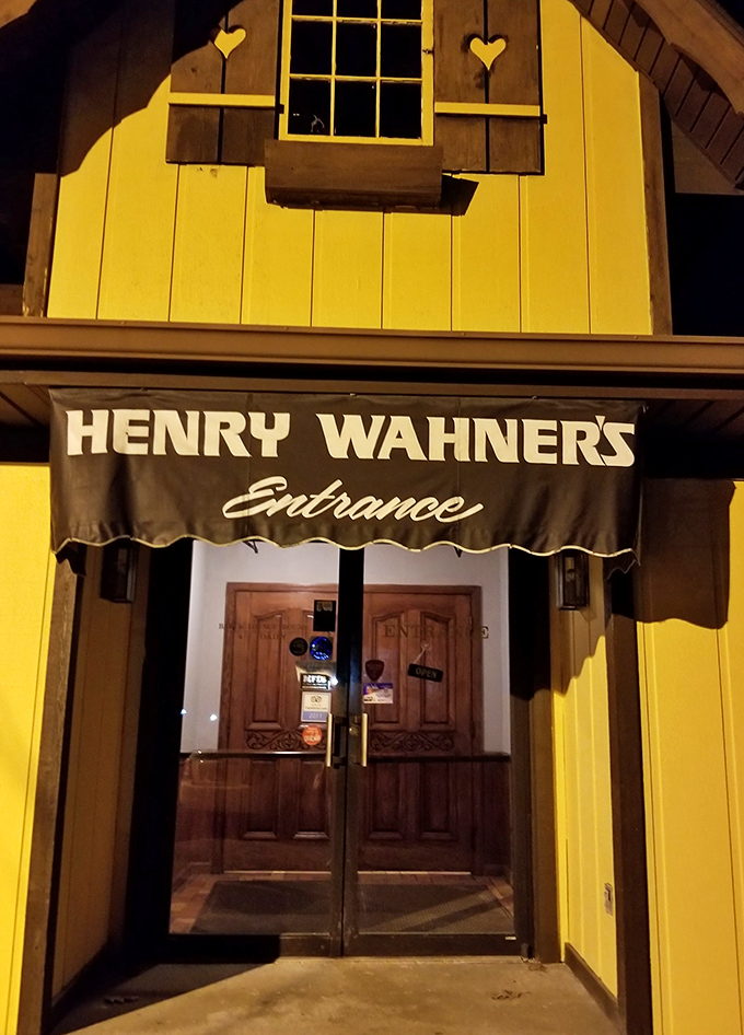 Those wooden doors aren't just an entrance&mdash;they're a portal to a world where calories don't count and dinner is always an event.