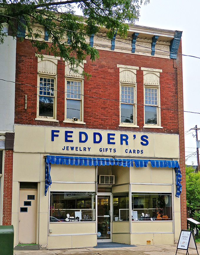 Fedder's Jewelry continues the tradition of small-town Main Street commerce, where generations have purchased engagement rings and anniversary gifts.