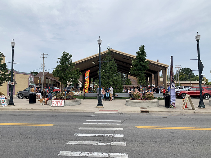 Festival Square isn't just a gathering space&mdash;it's Cheboygan's living room, where the community comes together to celebrate everything from maple syrup to music.