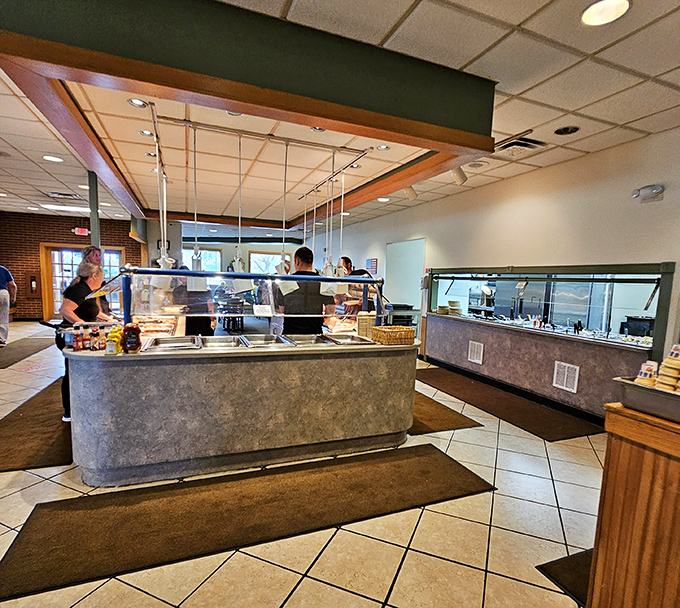 The buffet line&mdash;where difficult decisions are made, plates are piled high, and diet plans go to die a delicious death.