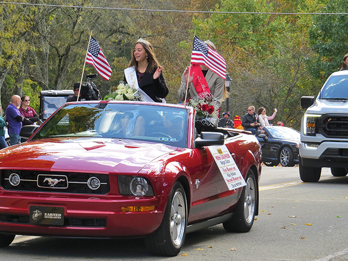 Fort Ligonier Days parade brings the community together with classic cars, American flags, and that small-town pageantry that never goes out of style.