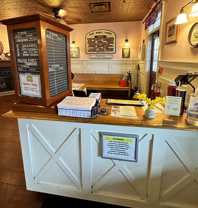 The host stand&mdash;that magical gateway between hunger and happiness, where the words "how many?" start your journey to comfort food nirvana.