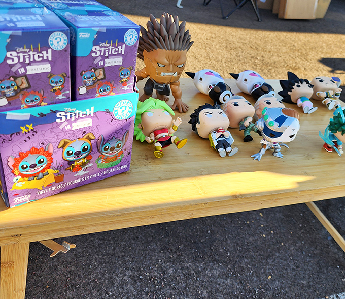 Pop culture in three dimensions! Vinyl figures capturing beloved characters, each tiny face promising to guard your desk with adorable vigilance.