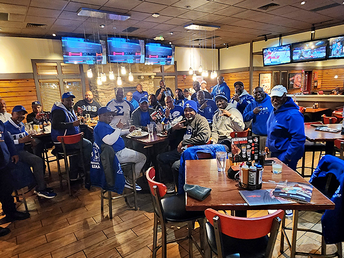 Game nights at Smokey Bones bring together the two things Virginia does best: community spirit and enthusiastic eating.