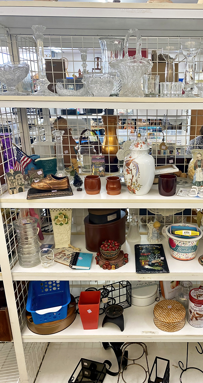 Crystal that once toasted special occasions now waits for your two-buck chuck wine that you'll insist is "actually pretty good."