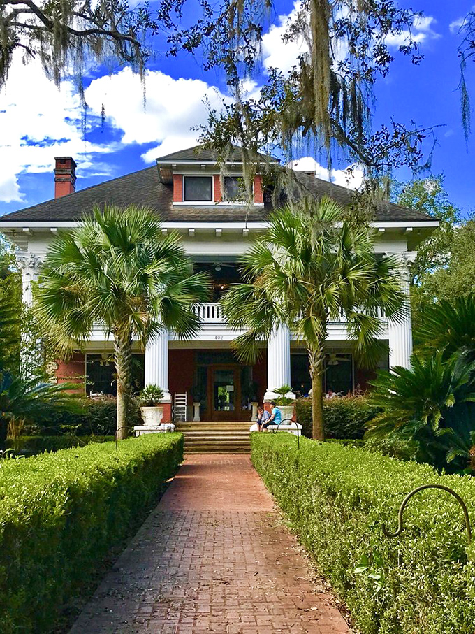 The Herlong Mansion stands as Micanopy's crown jewel, its stately columns and wraparound porch practically begging you to sip sweet tea slowly.