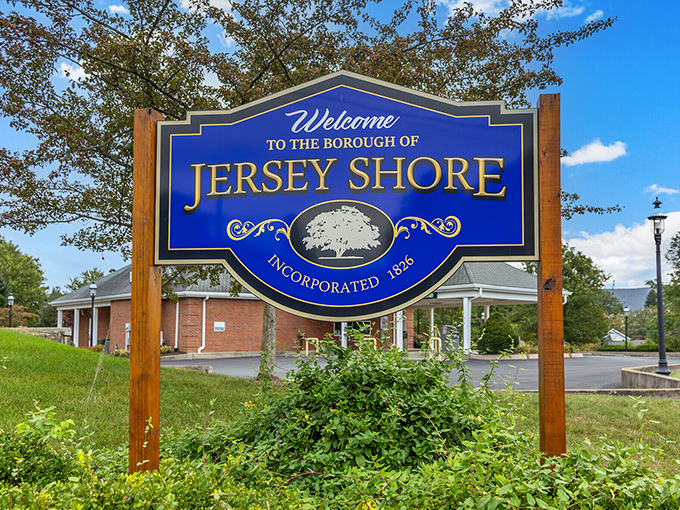 The welcome sign promises exactly what Jersey Shore delivers&mdash;a community with deep roots and open arms, not a reality TV show set.