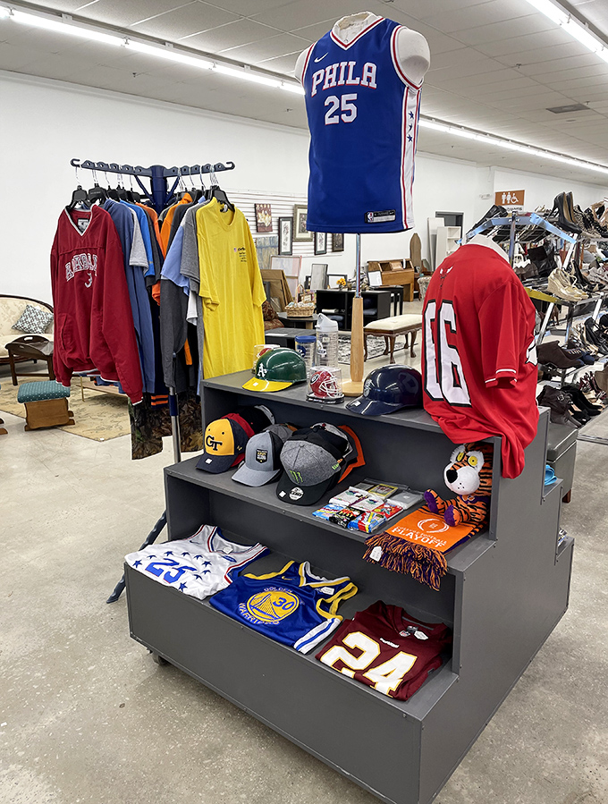 Sports memorabilia that lets you rep your team without emptying your wallet. That vintage jersey might just be your lucky charm this season.