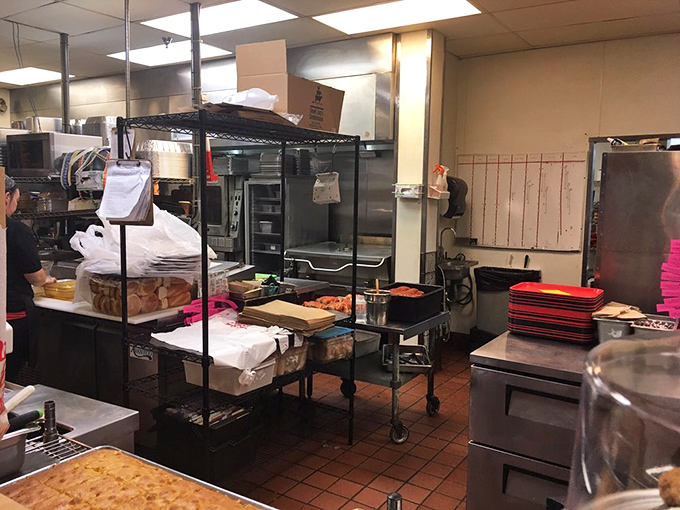 Behind the scenes where smoke and time work their magic&mdash;less a kitchen, more a laboratory of delicious experimentation.