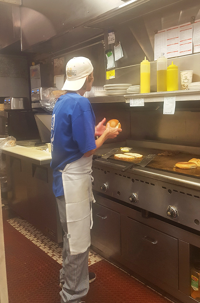 Behind every great sandwich is a well-worn grill with decades of seasoning and a cook who knows its every hot spot.