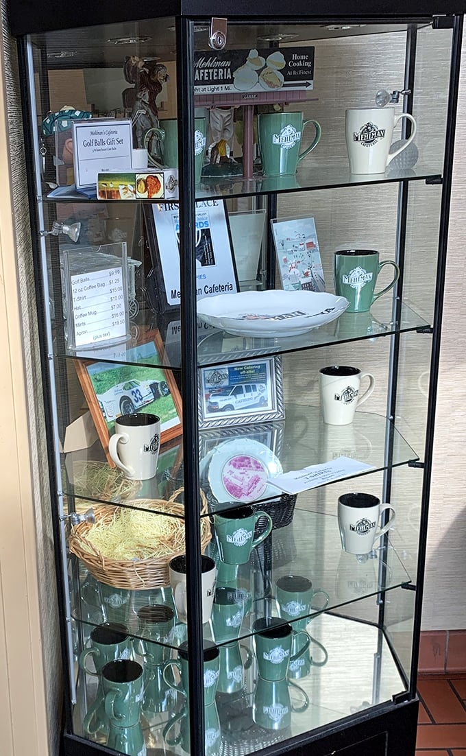Mehlman's merchandise lets you take a piece of the magic home, because memories need coffee mugs too.