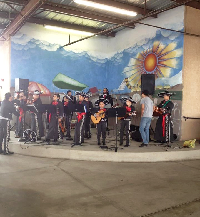 Live mariachi music transforms shopping into a fiesta, proving Arizona Market Place delivers experiences beyond just great deals.