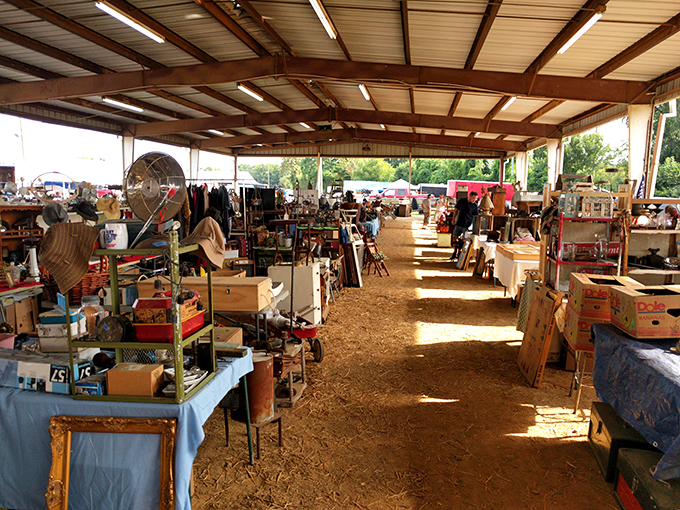 Tables laden with the beautiful and bizarre create a museum of American material culture. One person's castoff becomes another's conversation piece.