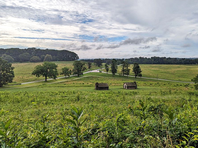 From this vantage point, you can see why Washington chose this terrain&mdash;the rolling landscape providing both strategic advantage and breathtaking views.