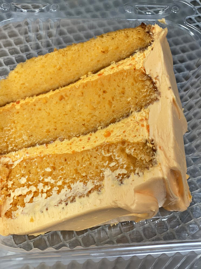 Orange creamsicle cake that transports you back to chasing the ice cream truck, except now you're an adult who doesn't need to ask permission for seconds.