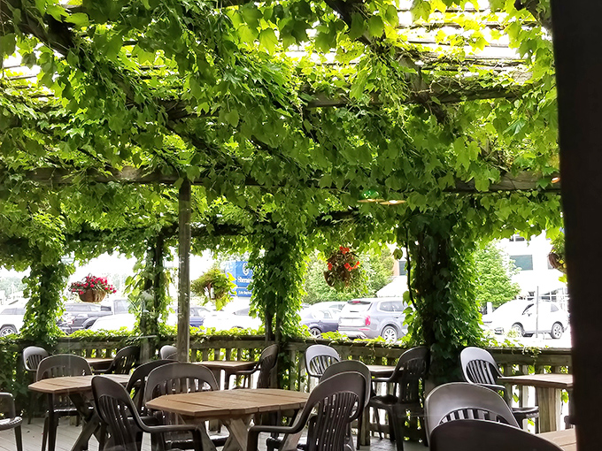 Lobster roll perfection: sweet meat, minimal mayo, and a buttery bun. The coleslaw's just there to make you feel virtuous.