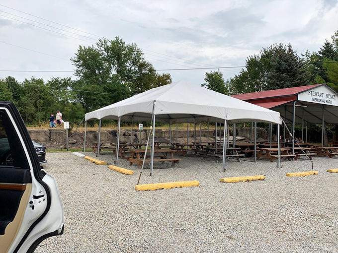 Outdoor seating extends the experience, letting you enjoy exceptional food while watching small-town life unfold.