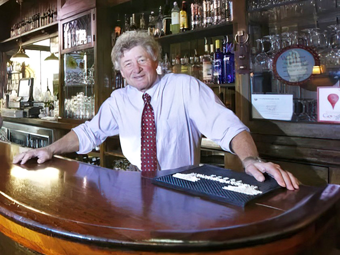 A friendly face behind the bar where everybody might not know your name yet, but they'll remember your drink order next time.