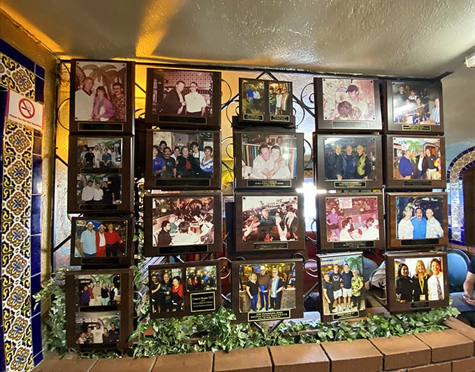 These walls tell stories of decades worth of satisfied customers and unforgettable dining experiences.
