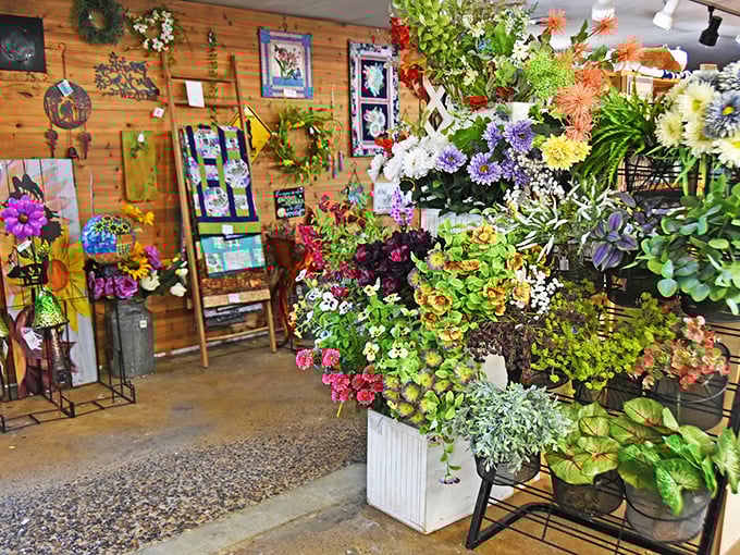A floral explosion that brings the outdoors inside. These arrangements make plastic flowers look like they're having an existential crisis about their life choices.