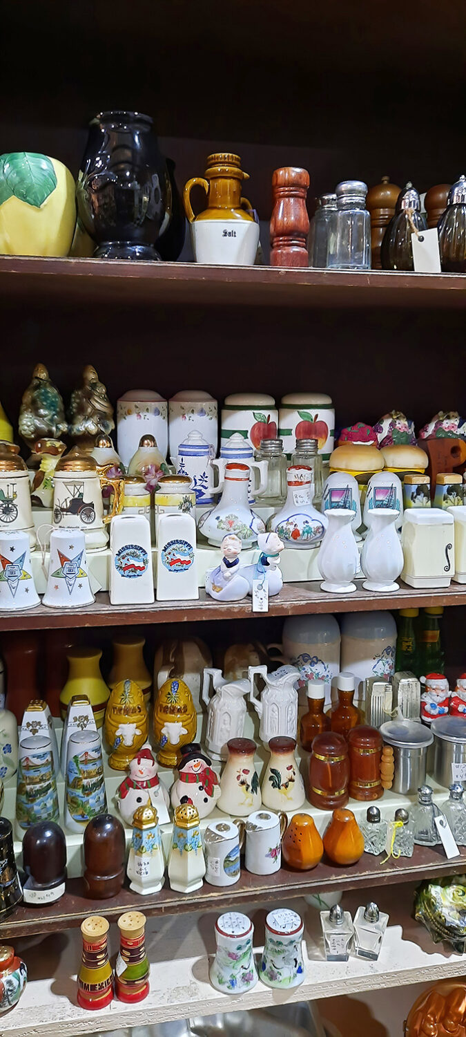 Salt and pepper shakers that double as tiny works of art. These kitchen collectibles tell the story of American dining through the decades.