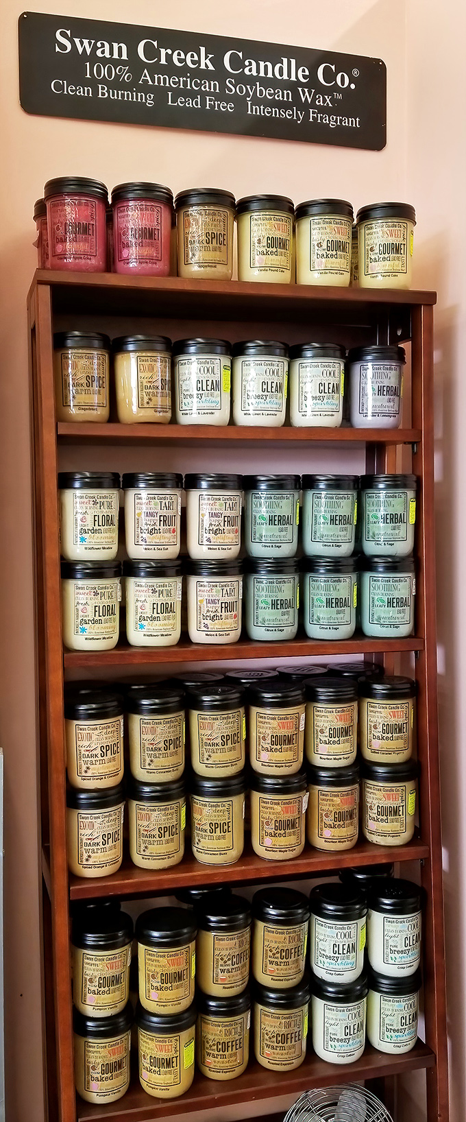 Swan Creek Candles offer a fragrant detour from antiquing&mdash;because even treasure hunters need their homes to smell like "Gourmet Baked."