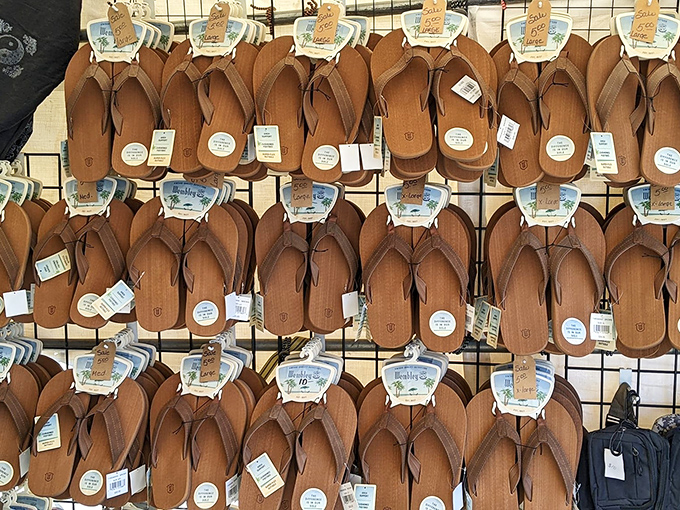 Flip-flop fantasy land&mdash;because even in winter, Arizona shoppers know sandal season is just around the corner.