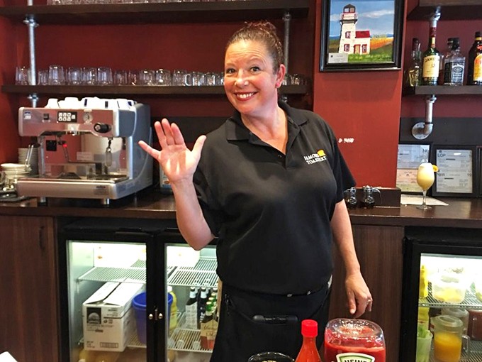 The staff at Famous Toastery brings the same enthusiasm to morning service that most of us reserve for finding money in old pants.