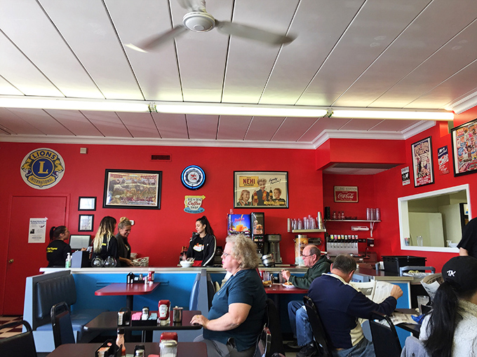 The real magic happens where staff and regulars create that perfect diner ecosystem&mdash;a choreography of coffee refills and friendly banter.