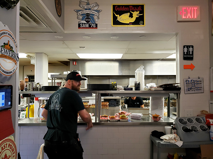 Behind every great burger is a kitchen team that knows the difference between good and "I need to text everyone I know about this right now."