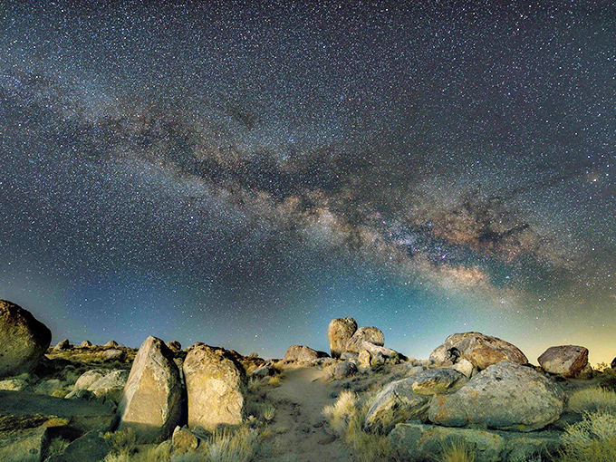 The Milky Way explodes across Ridgecrest's night sky&mdash;nature's own IMAX experience that doesn't require a subscription or buffering time.