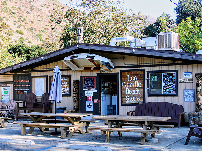 The beach store that time forgot, where flip-flops are still considered formal wear and ice cream counts as essential nutrition.