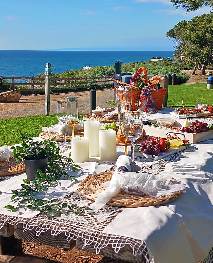 Picnicking with a side of panorama&mdash;where the cheese and crackers somehow taste better when paired with endless ocean views.