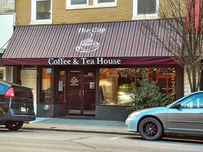 The Community Cup isn't just selling coffee&mdash;it's offering that perfect small-town retreat where fairy lights and conversation flow equally well.