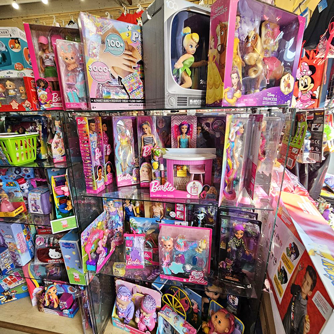 Toy wonderland where Barbie dreams come true without requiring a small business loan application. 