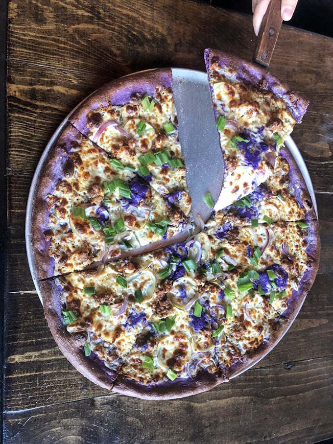 The purple-hued Ube pizza isn't just Instagram bait&mdash;it's a brilliant fusion of Filipino flavors that proves pizza evolution is alive and well.