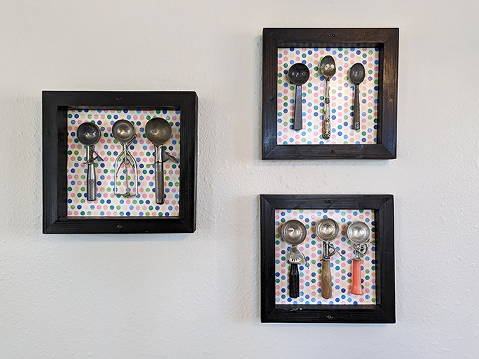 Not just decoration&mdash;these vintage scoops tell stories of ice cream past while today's creations make memories for tomorrow.