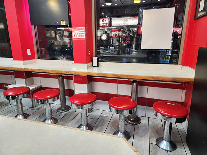 These window seats offer prime people-watching real estate with a side of comfort food and Columbus charm.