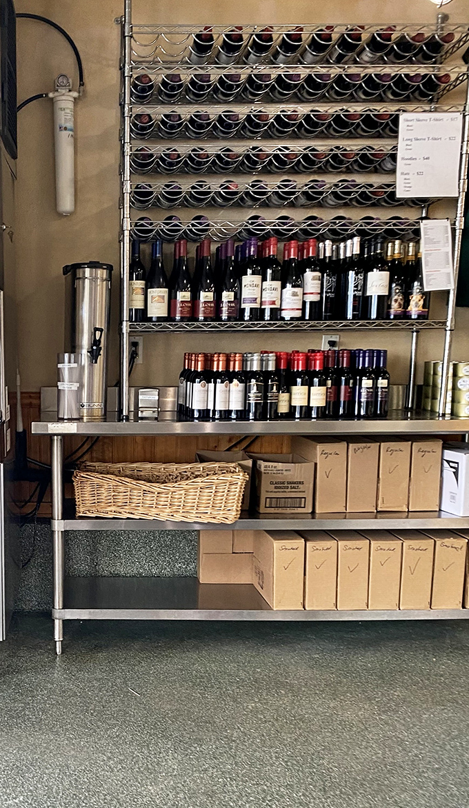 Wine racks that promise the perfect pairing for your seafood feast. California coastal cuisine deserves California coastal wines.